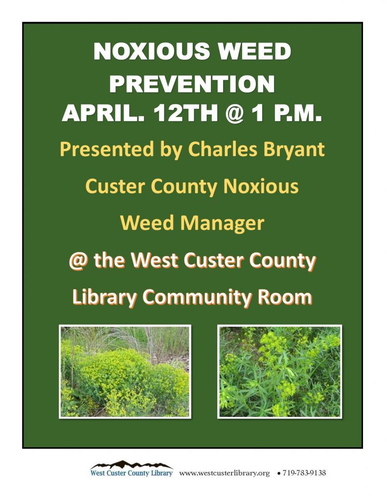 Events | West Custer County Library District