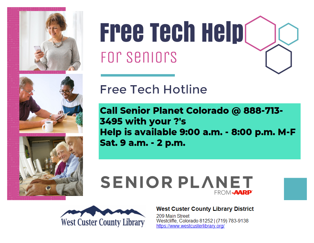 Computer and Technology Help | West Custer County Library District